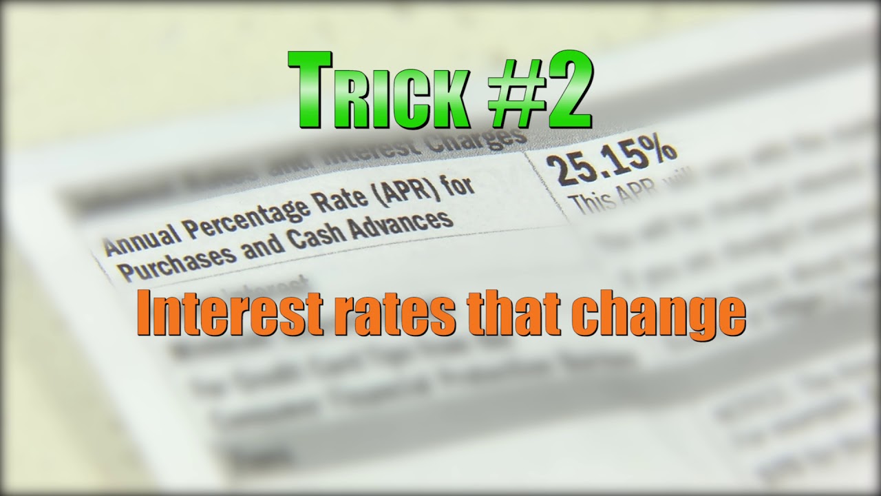 Five Credit Card Tricks to Avoid - Ivanhoe Broadcast News, Inc.