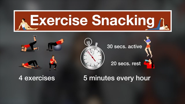 Exercise Snacking: A Little Bit Can Make a Big Difference - Ivanhoe Broadcast News, Inc.